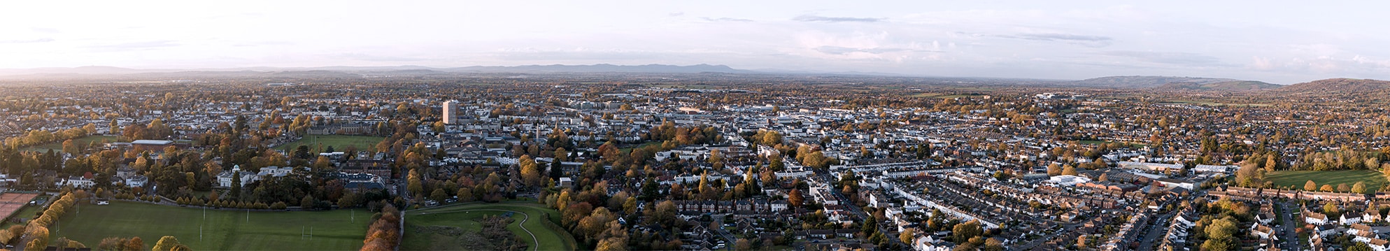 Free drone image of Cheltenham - Video Production & Motion Graphics ...